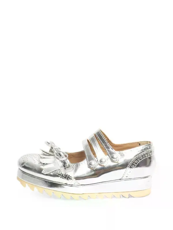 COMME DES GARÇONS TAO Fringed Platform Shoes