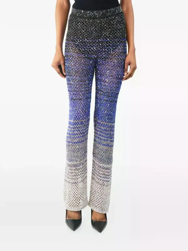 Missoni Sequin-embellished Slim-fit Trousers