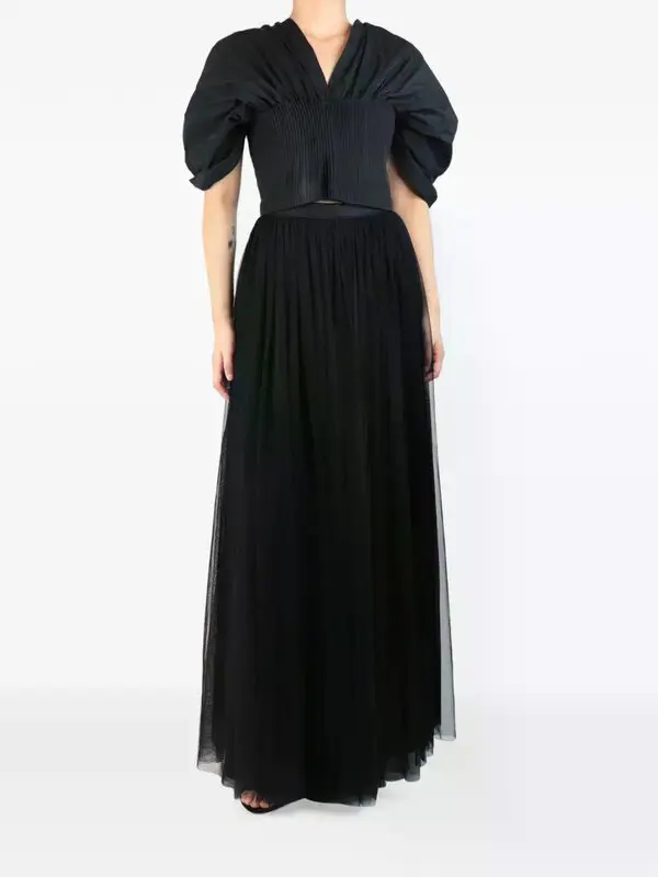 NEEDLE & THREAD Tulle Maxi Skirt