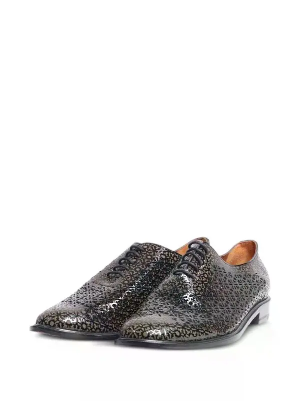 Clergerie Laser-cut Leather Shoes