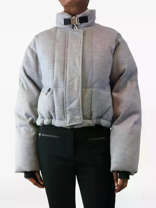 SHOREDITCH SKI CLUB Hallie Mae Cropped Puffer Jacket