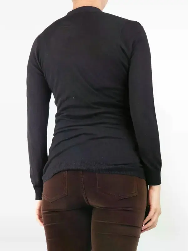 Max Mara Fine-knit V-neck Cardigan