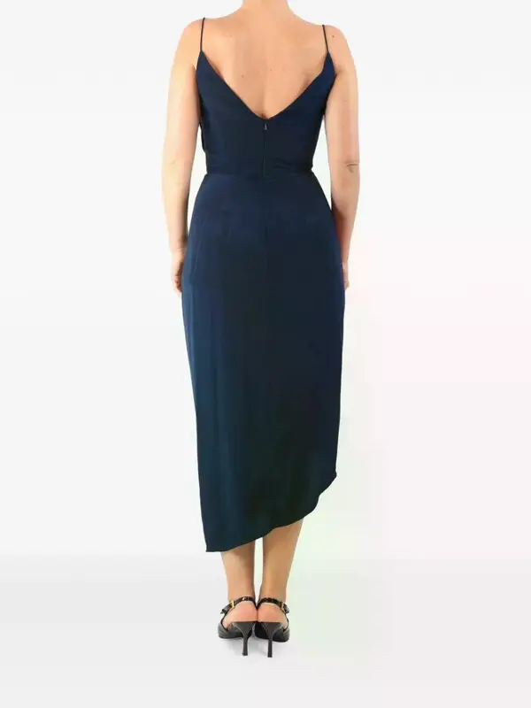 Zimmermann Silk Asymmetric Midi Dress