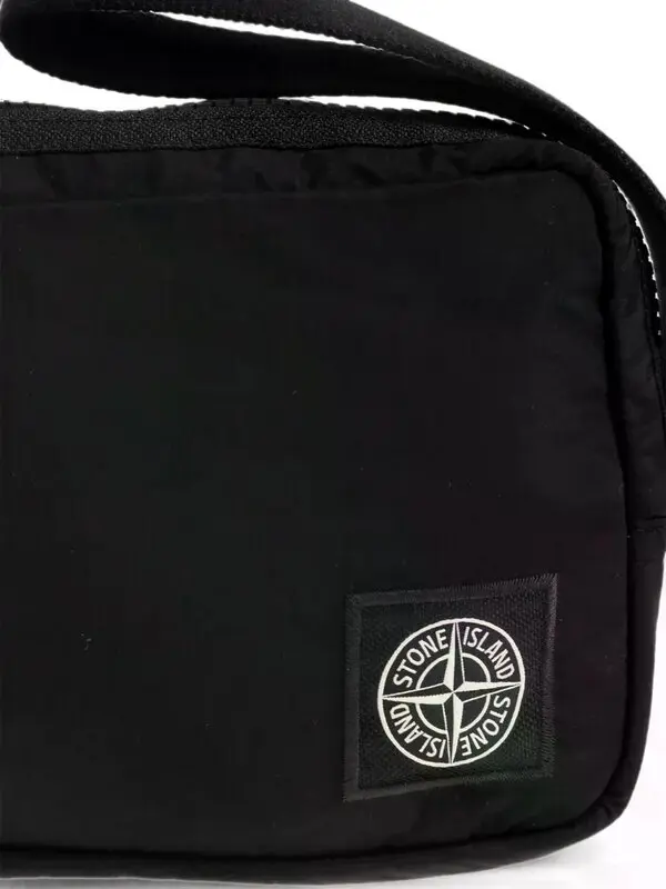 Stone Island Logo-patch Wristlet Tote Bag