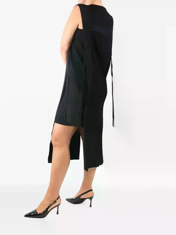 N°21 Ribbed Sleeveless Midi Dress