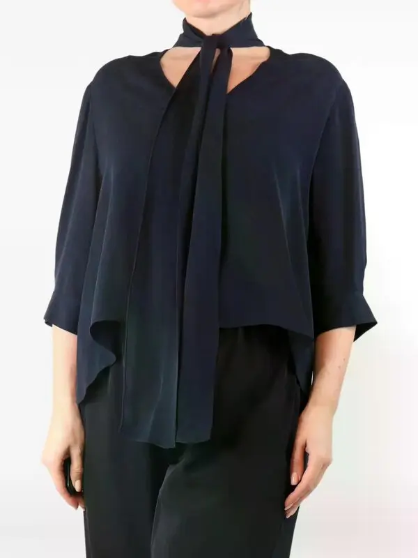 Nanette Lepore High-low Silk Blouse