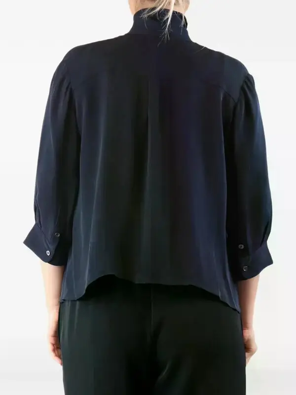 Nanette Lepore High-low Silk Blouse