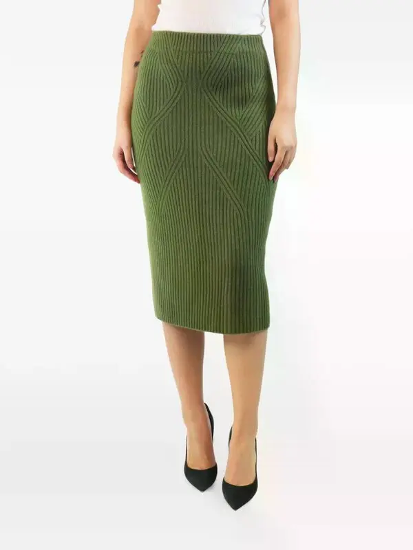 Eric Bompard Cashmere Midi Skirt