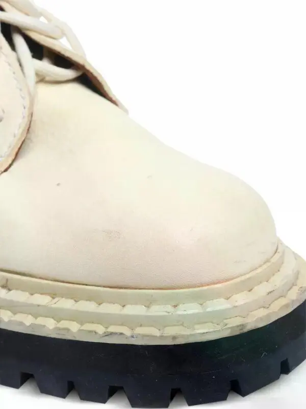 Proenza Schouler Leather Combat Boots