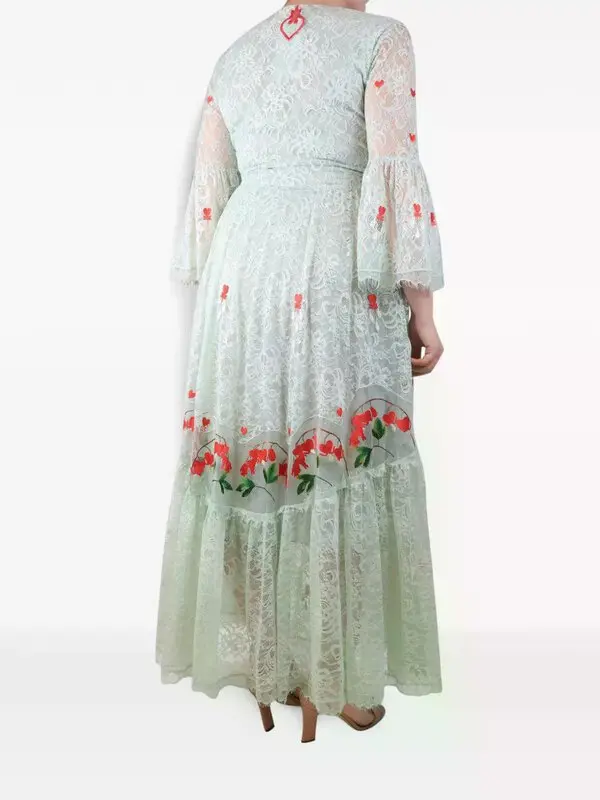 TEMPERLEY LONDON Embroidered Lace Maxi Dress