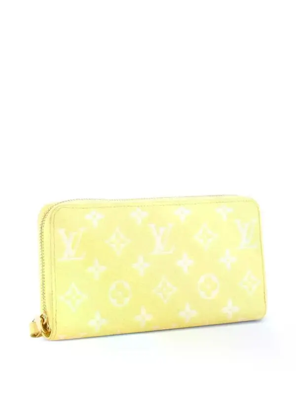 LOUIS VUITTON Zippy Wallet Spring In The City Monogram Empreinte Leather Small Wallets