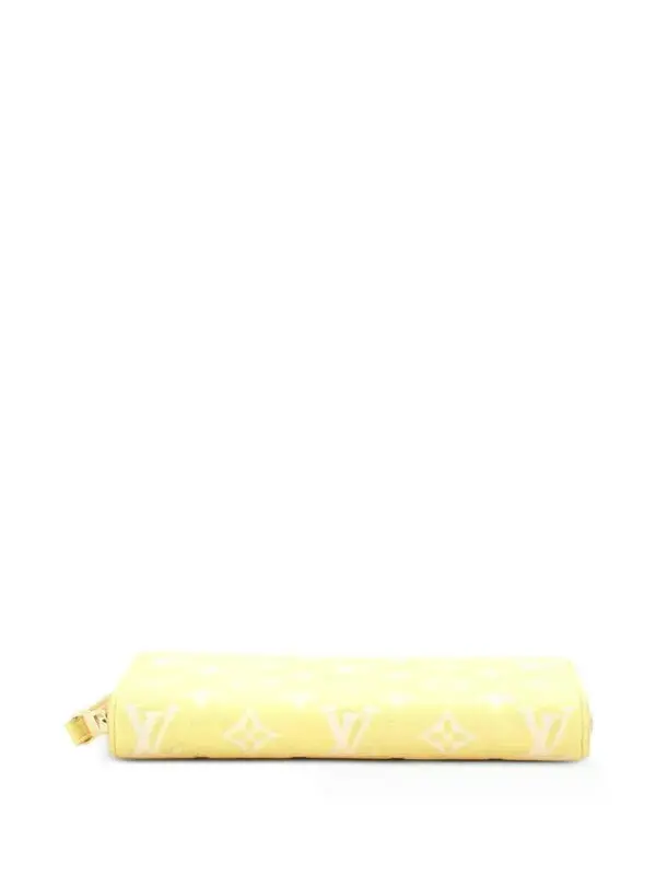LOUIS VUITTON Zippy Wallet Spring In The City Monogram Empreinte Leather Small Wallets
