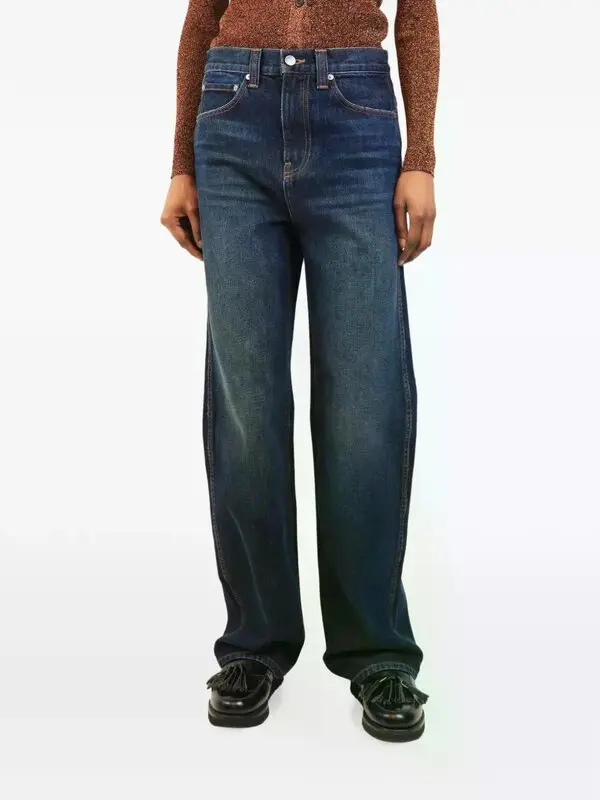 Khaite Bonnie Straight-leg Jeans