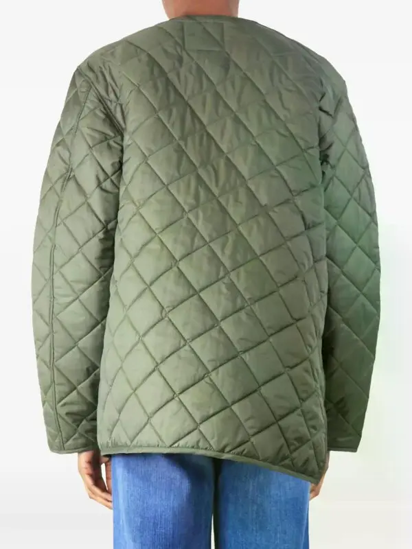 Comme Des Garçons Lavenham Quilted Jacket - Green