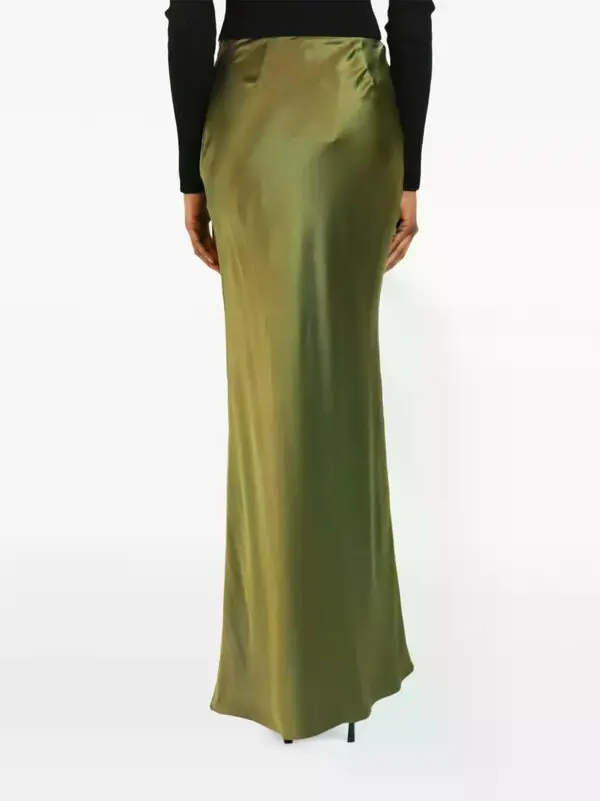 Cult Gaia Satin Maxi Skirt