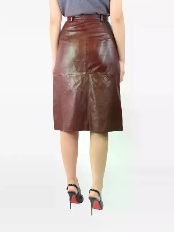 Remain Birger Christensen Button-front Midi Skirt