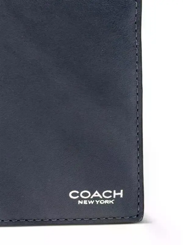 COACH Logo-print Leather Wallet
