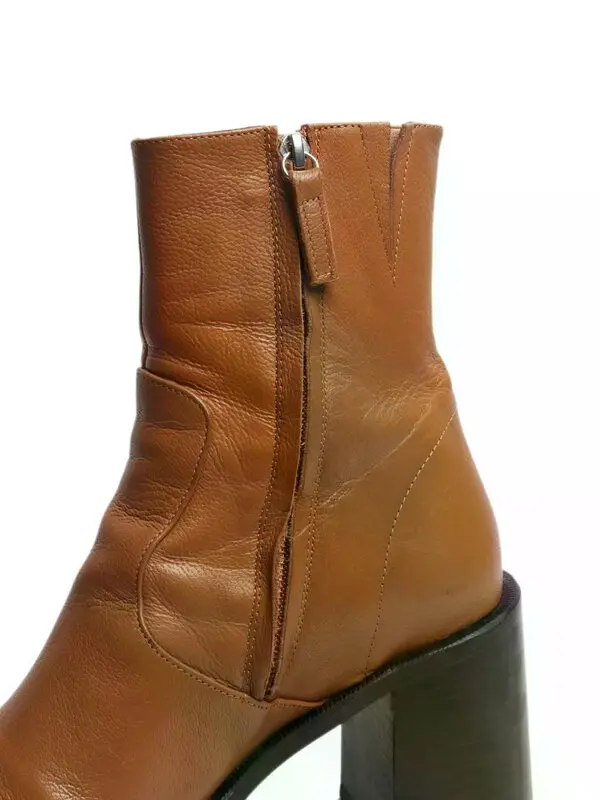 SIMONMILLER Platform Block-heel Ankle Boots