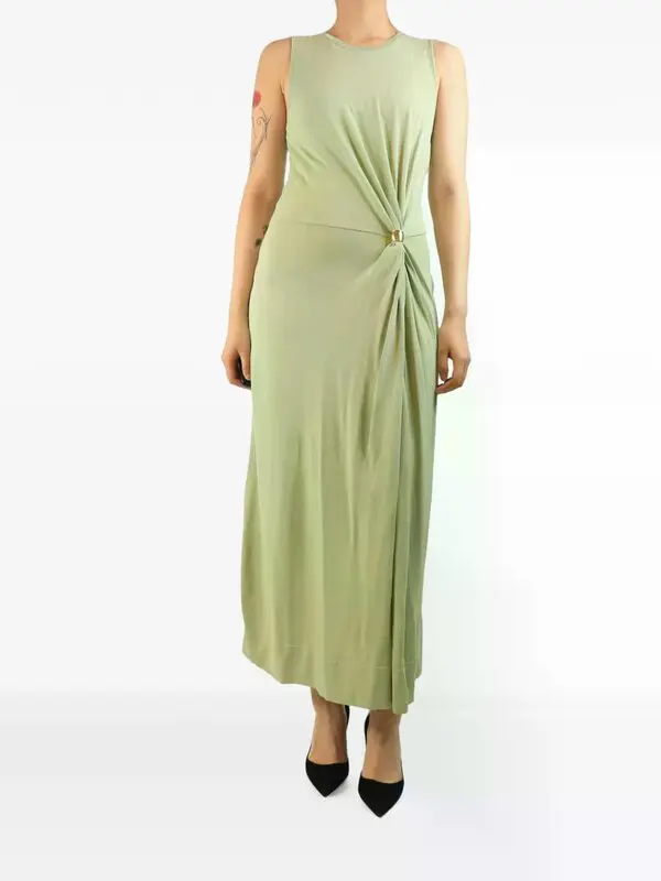 Altuzarra Sleeveless Gathered Knit Dress