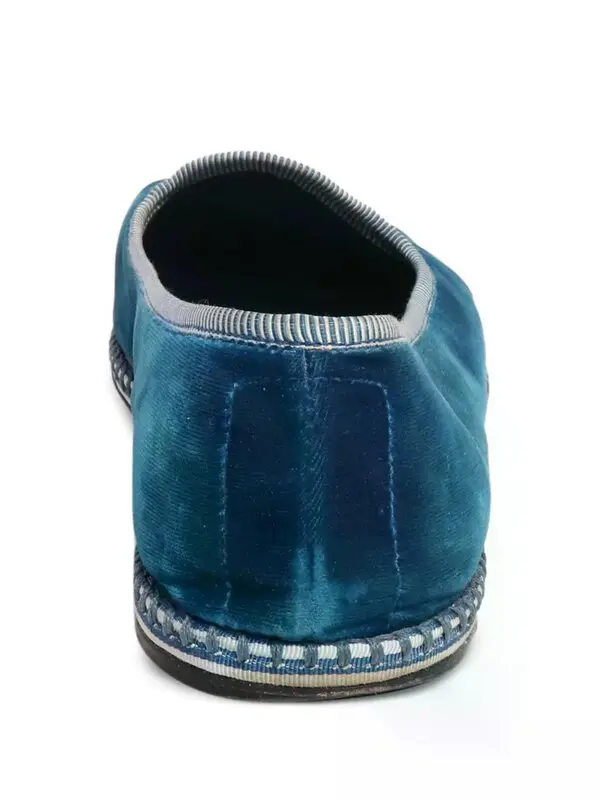 Prada Velvet Slippers