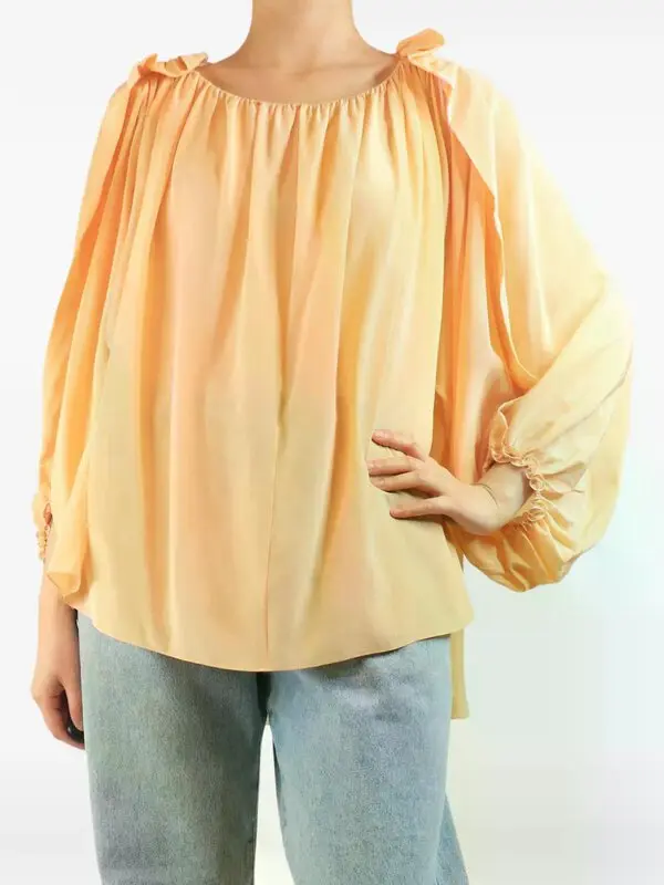 Chloé Silk Chiffon Blouse