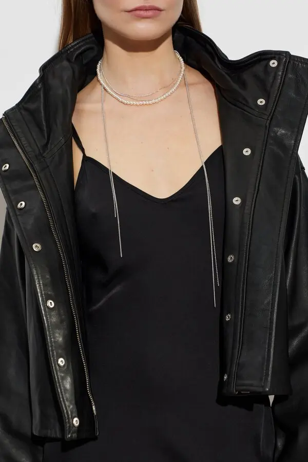 ALLSAINTS Glass Pearl Necklace