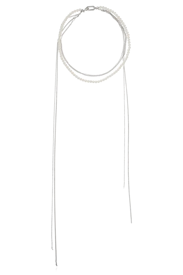 ALLSAINTS Glass Pearl Necklace