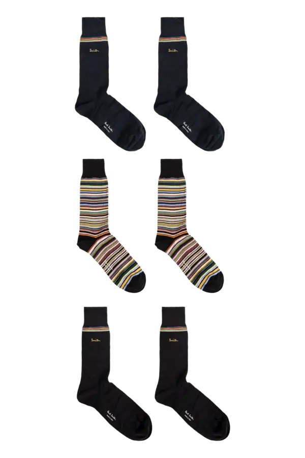 Paul Smith Three-pack Of Socks