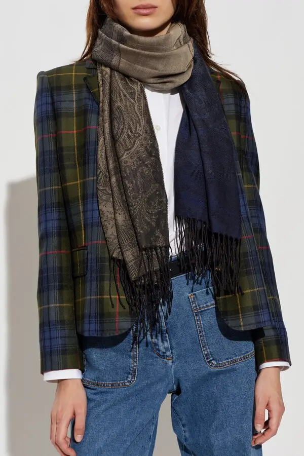Etro Scarf With Fringes