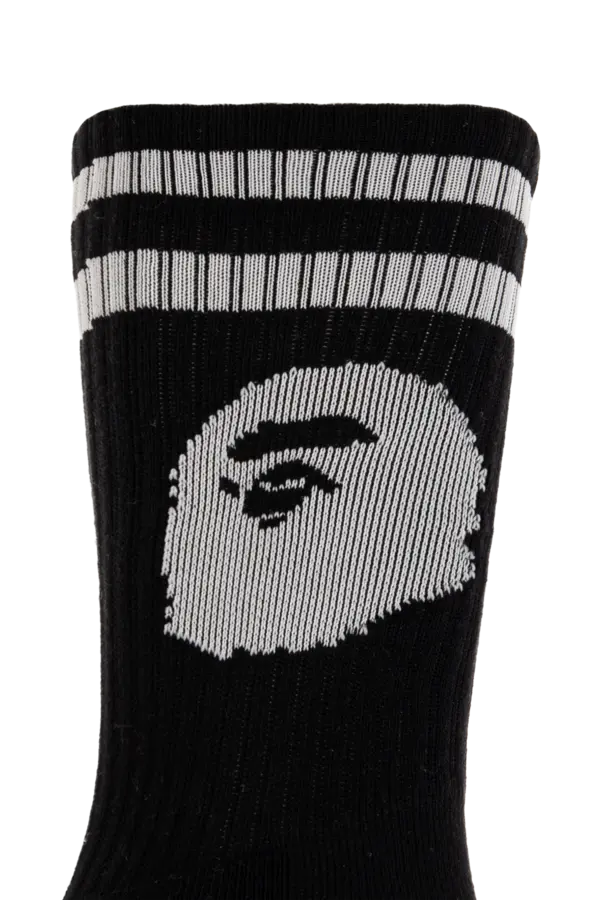 A BATHING APE Socks With Logo