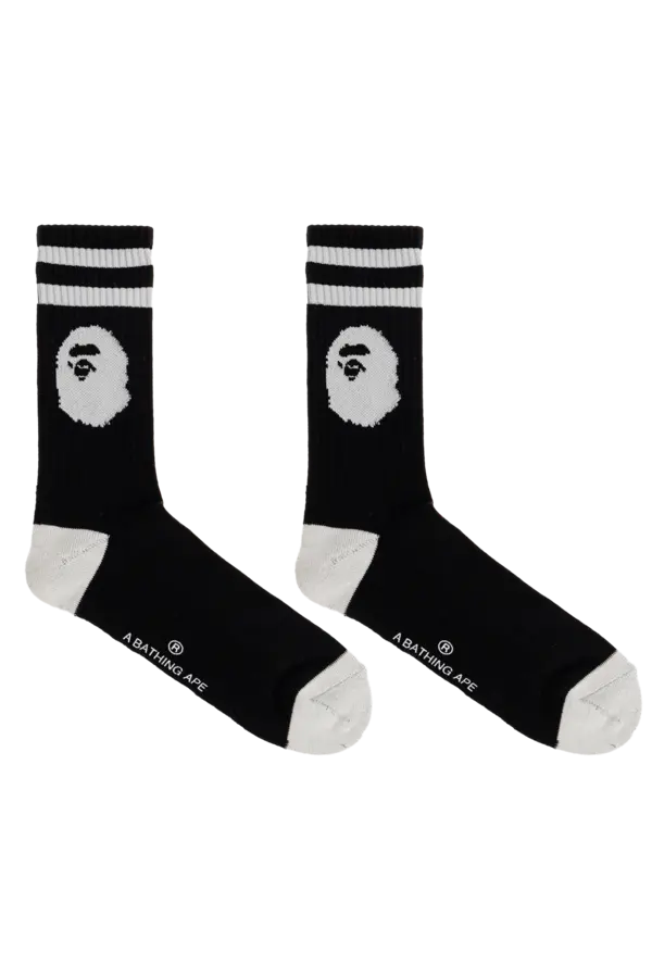 A BATHING APE Socks With Logo