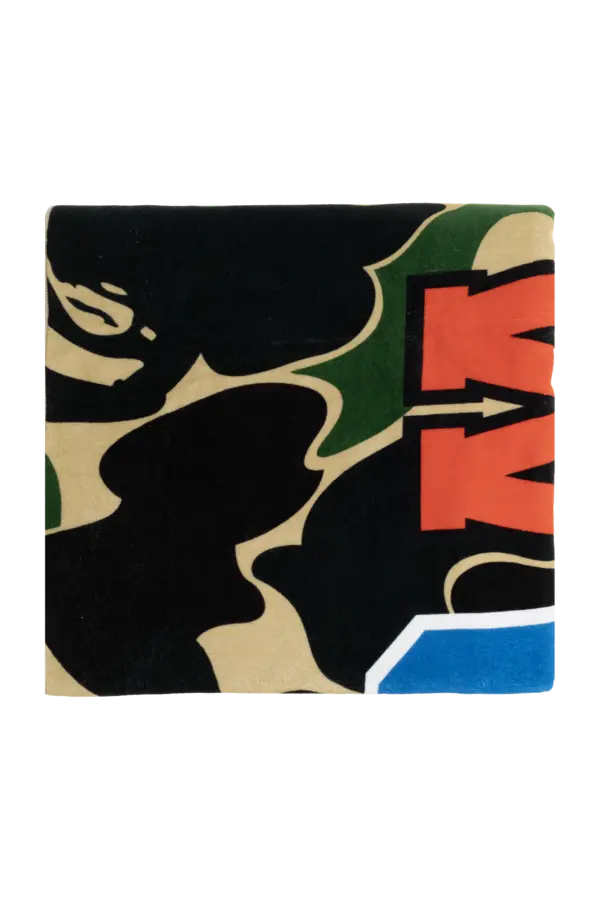 A BATHING APE Towel With Print - Multicolour