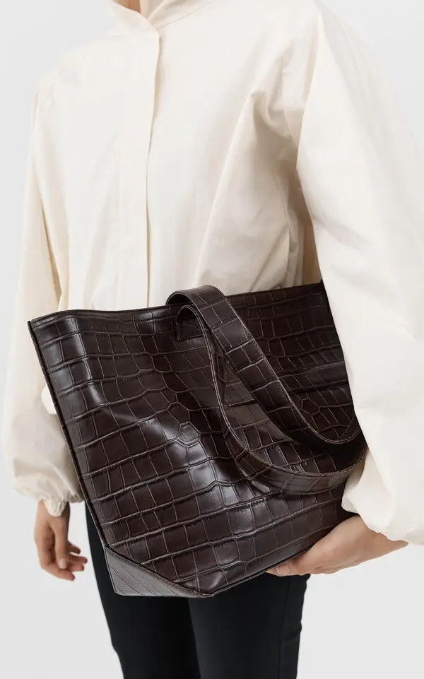 ST. AGNI Carryall Tote - Brown