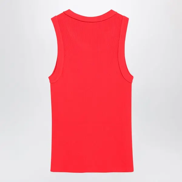 Loewe Anagram Ribbed Stretch Viscose Tank Top