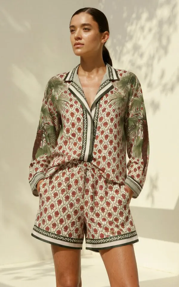 ANDRES OTALORA Delta De Arena Printed Shirt