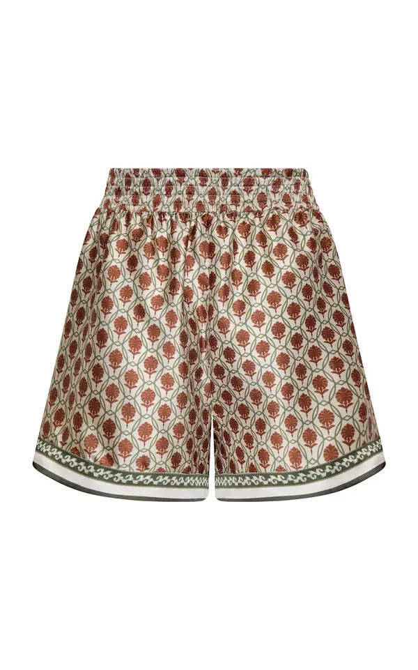 ANDRES OTALORA Tattu Printed Shorts