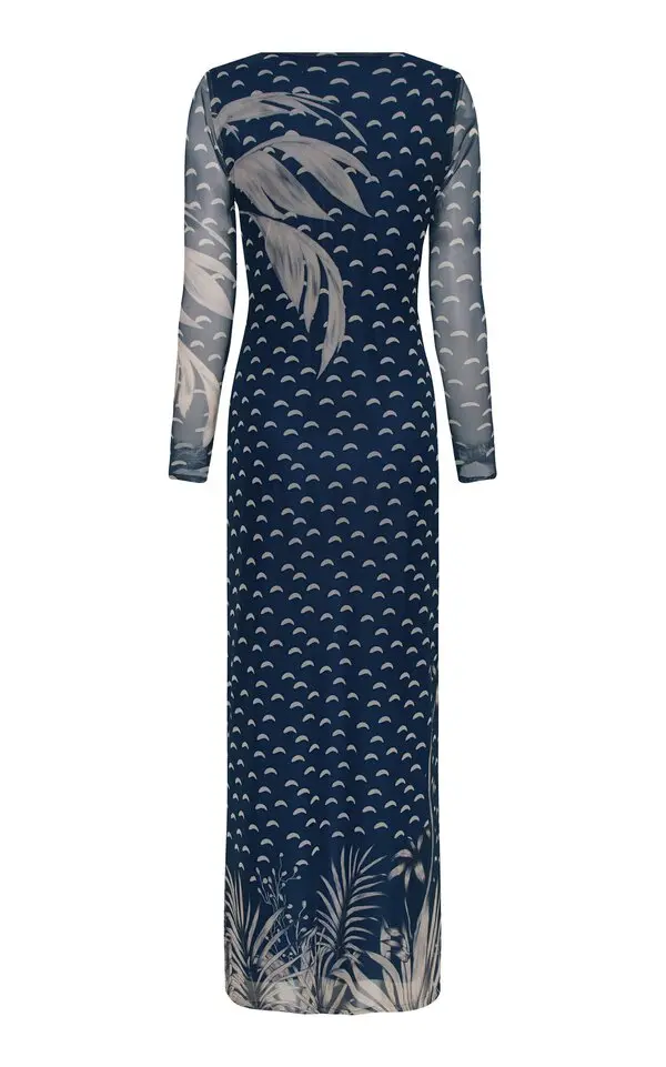ANDRES OTALORA Tiempo Suspendido Maxi Dress