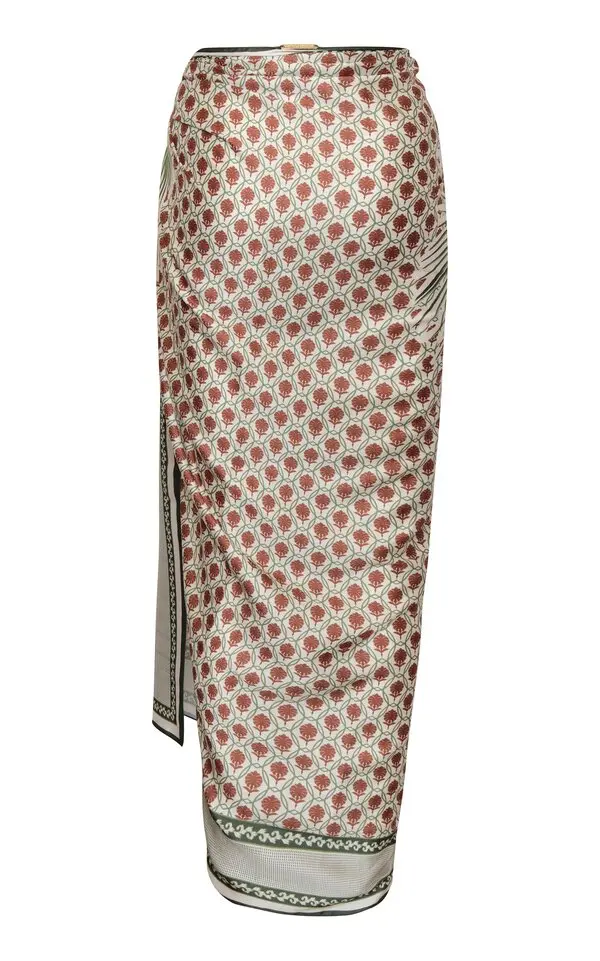 ANDRES OTALORA Soleada Cotton-silk Pareo