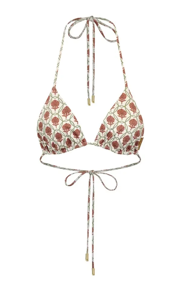ANDRES OTALORA Esencia Pura Triangle Bikini Top