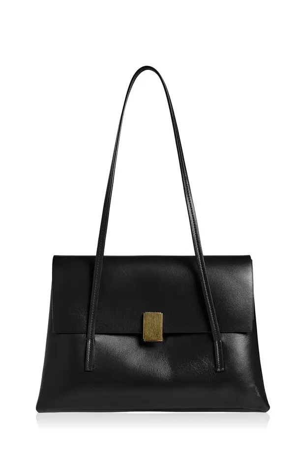 Khaite Soft Blake Shoulder Bag - Black