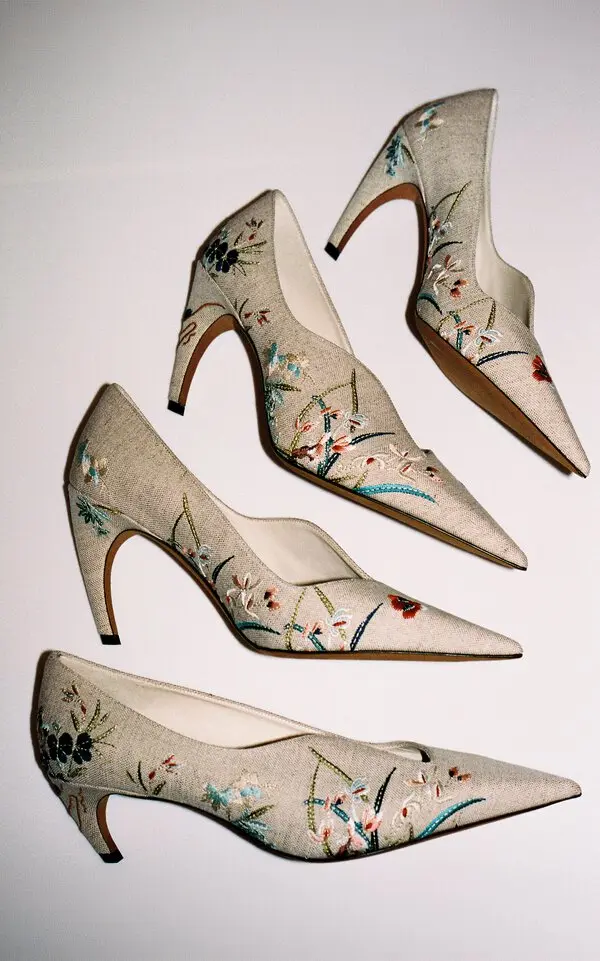 Khaite Vivien Pump 85 - Neutral