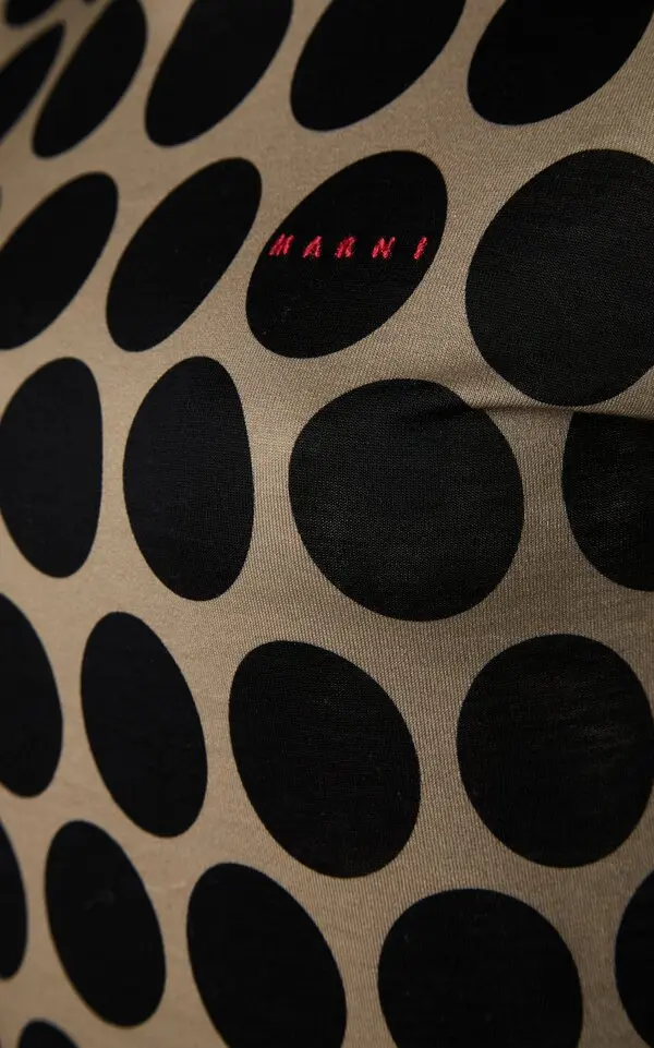 Marni Polka-dot Cotton Top