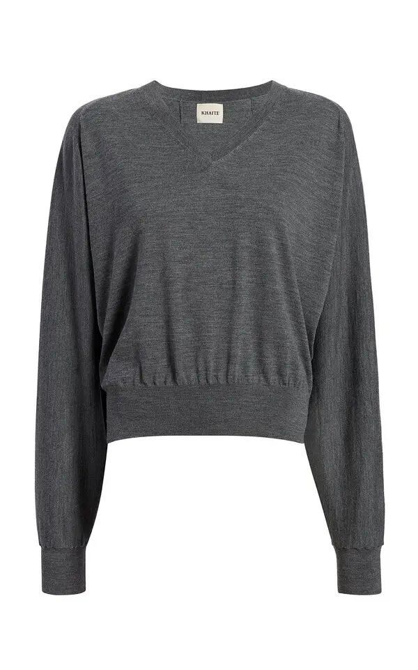 Khaite Suzanne Fine Wool Sweater