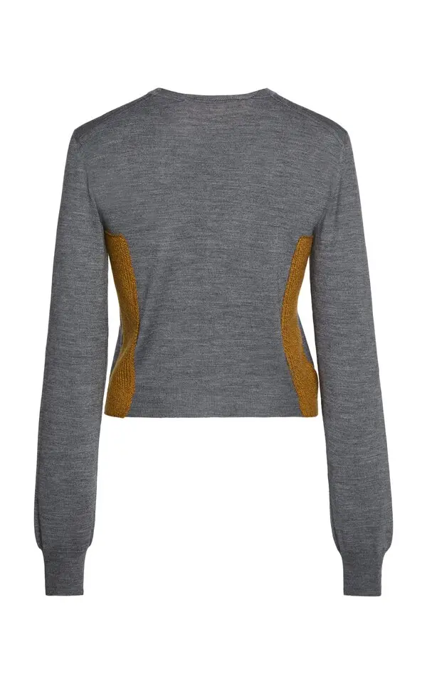 Marni Wool-silk Knit Cardigan