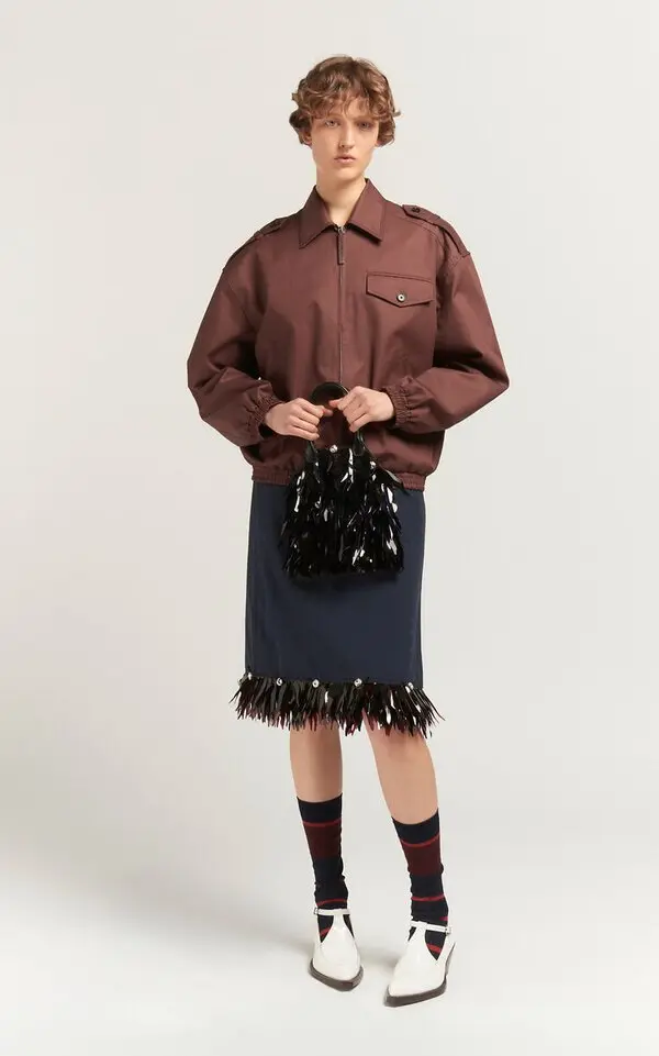 Marni Fringed Cotton Woven Dress