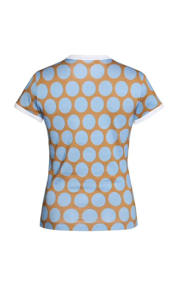 Marni Polka-dot Cotton Knit Top
