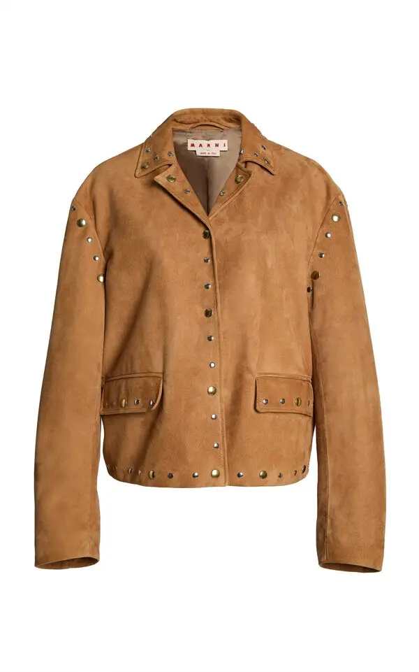 Marni Studded Leather Jacket