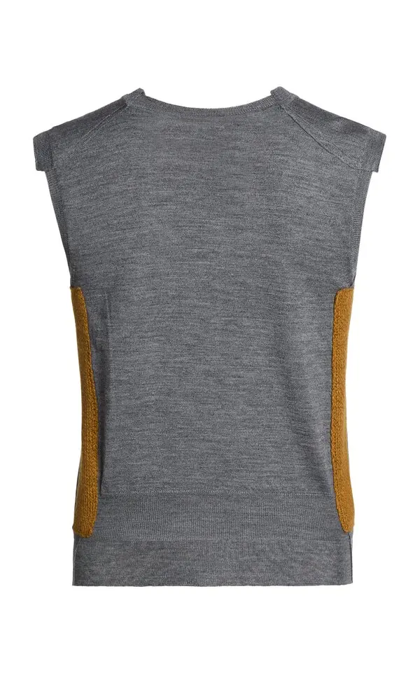 Marni Sleeveless Wool Knit Sweater
