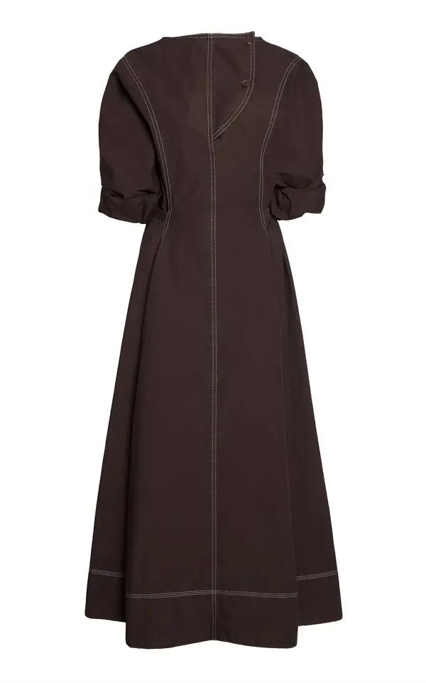 Marni Cotton Woven Maxi Dress