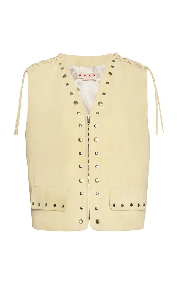 Marni Studded Leather Vest